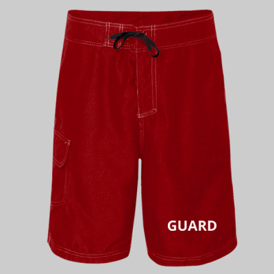 Lifeguard-Tech Men's Guard Microfiber Boardshort - LIFEGUARD OUTLET